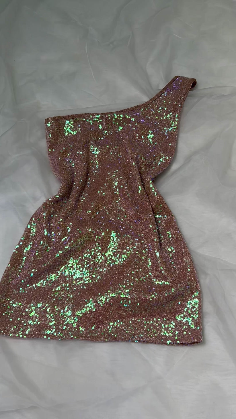 Olivia Sequence Multicolor dress – Liyokki